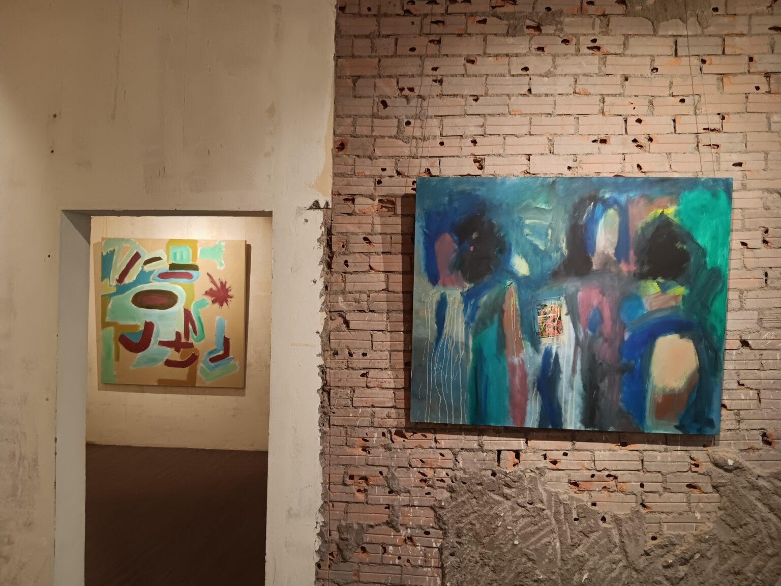 Triển lãm Bước Xuống Cầu Thang Và Tìm - Bùi Chát - PhuongTheNgoc